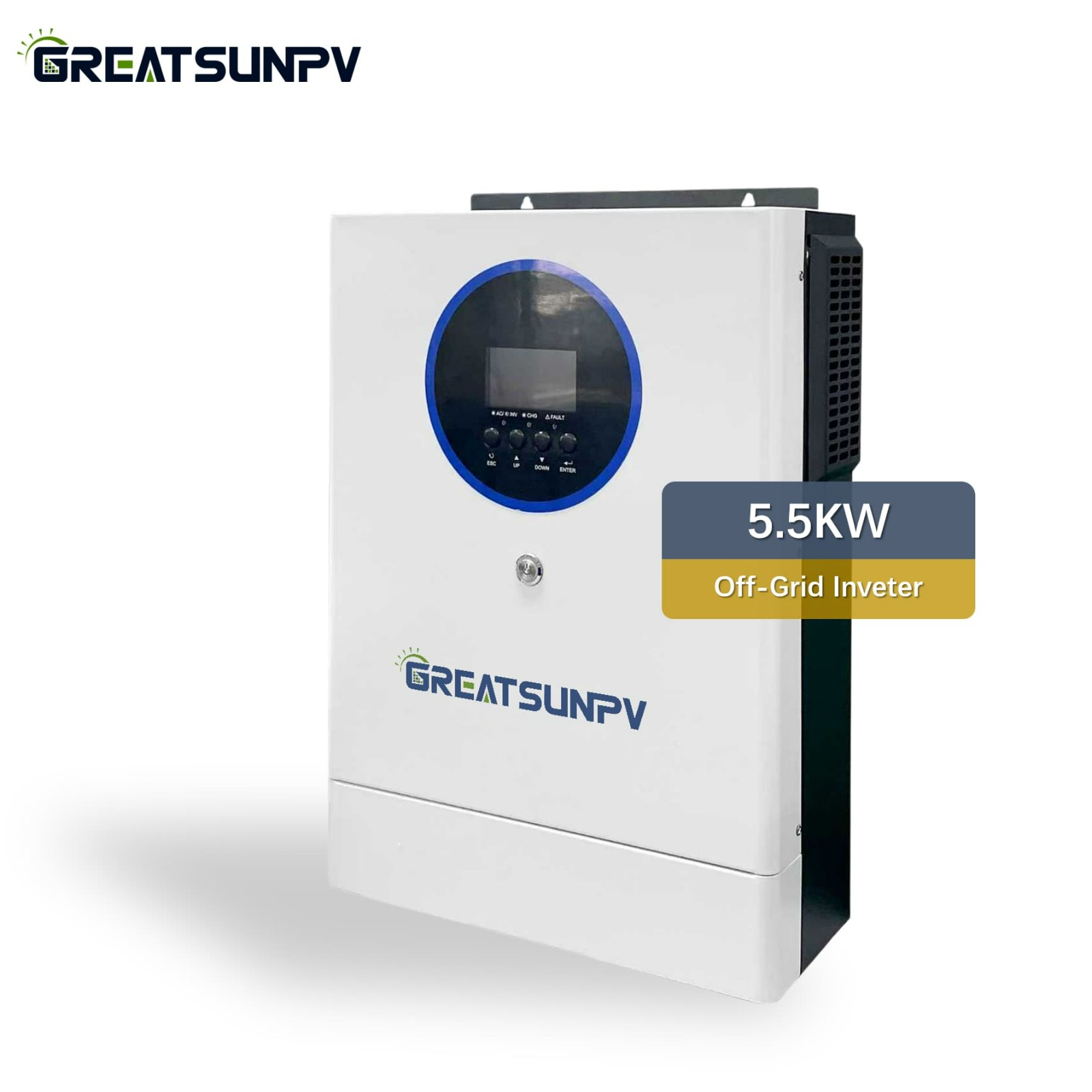 GREATSUNPV 5kW 5.5kW 6.2kW Off Grid Solar Inverter | Pure Sine Wave ...